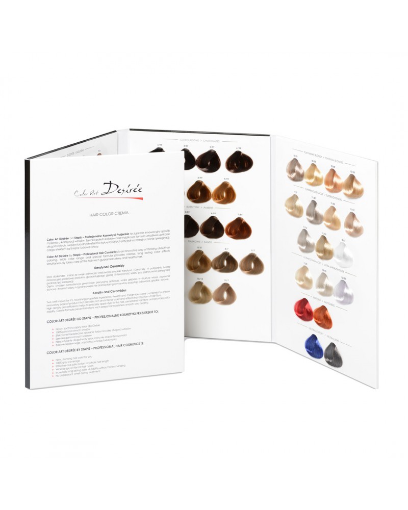 Color art desire paleta kolorów - Color art desire - Fryzjerstwo ...